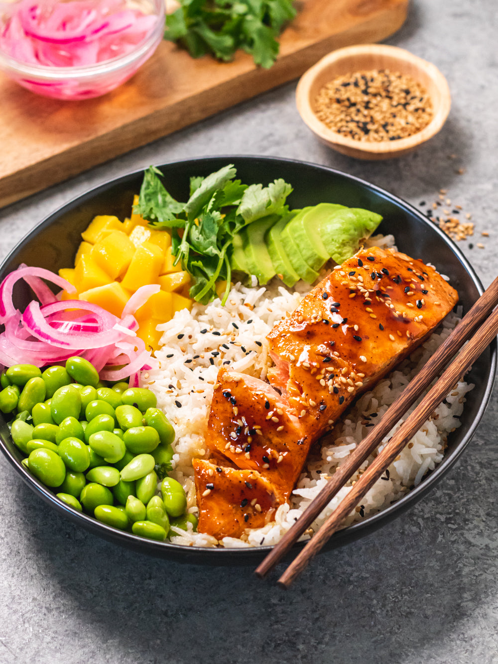 Salmon Rice Bowl Recipe Salmon Recipe Sizzlefish Official Site Salmon Rice Bowl Recipe Salmon Recipe Sizzlefish Official Site