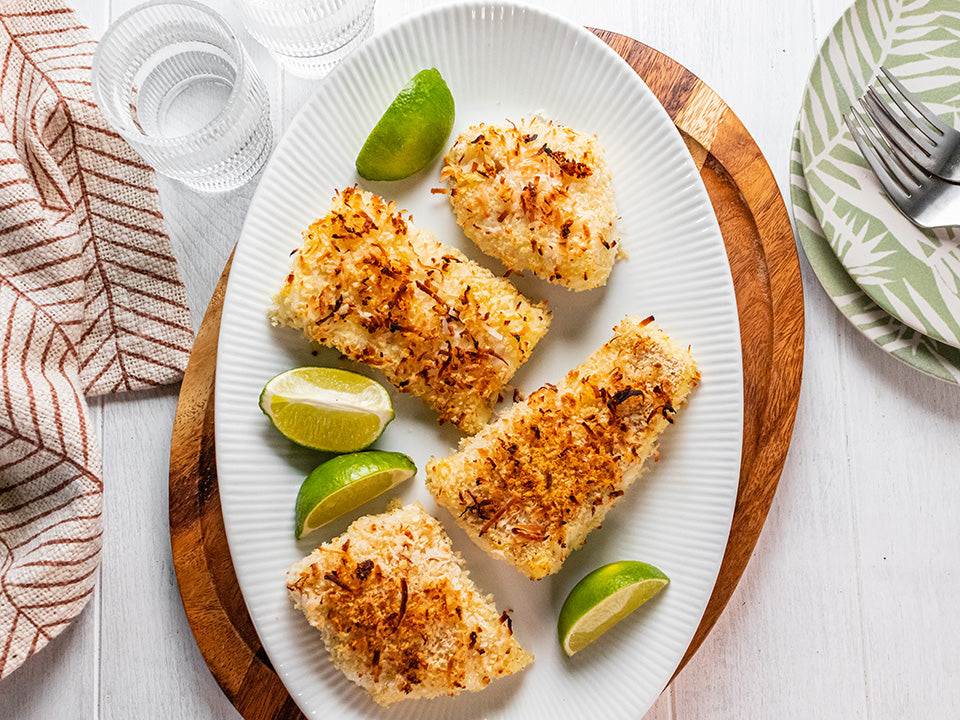Coconut Crusted Cod – Sizzlefish