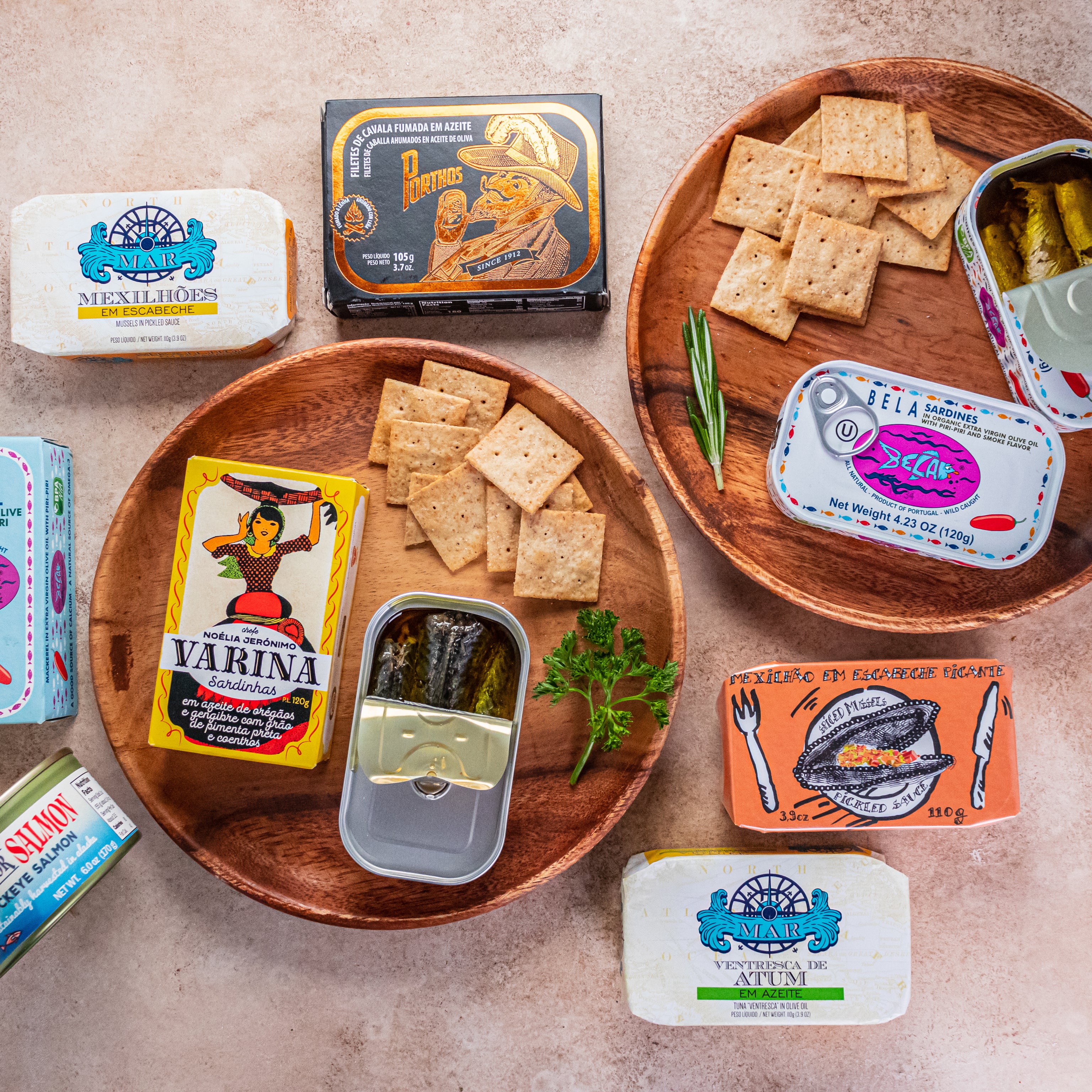Tinned Fish Sampler Box – Sizzlefish