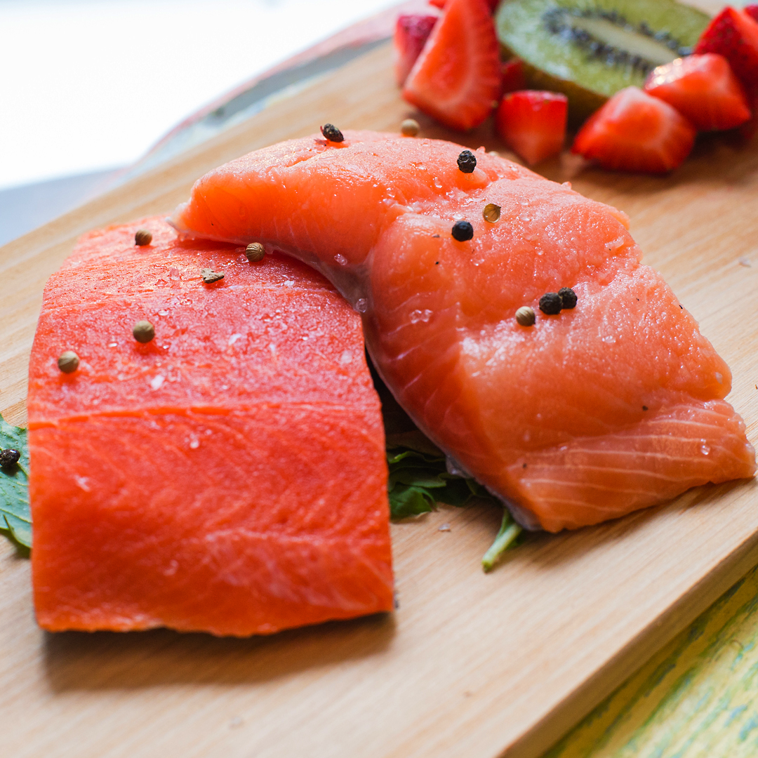 Simply Salmon - Atlantic Salmon & Alaskan Sockeye Salmon - Sizzlefish